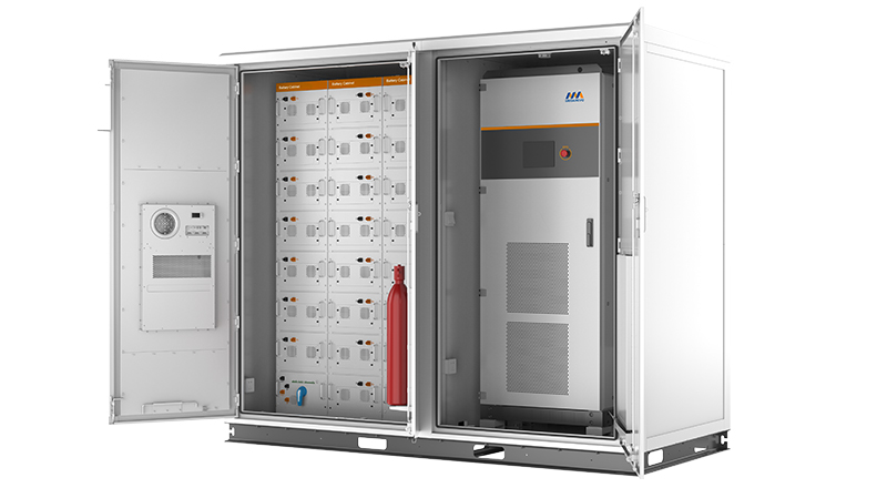 Outdoor cabinet type energy storage system - MEGAREVO