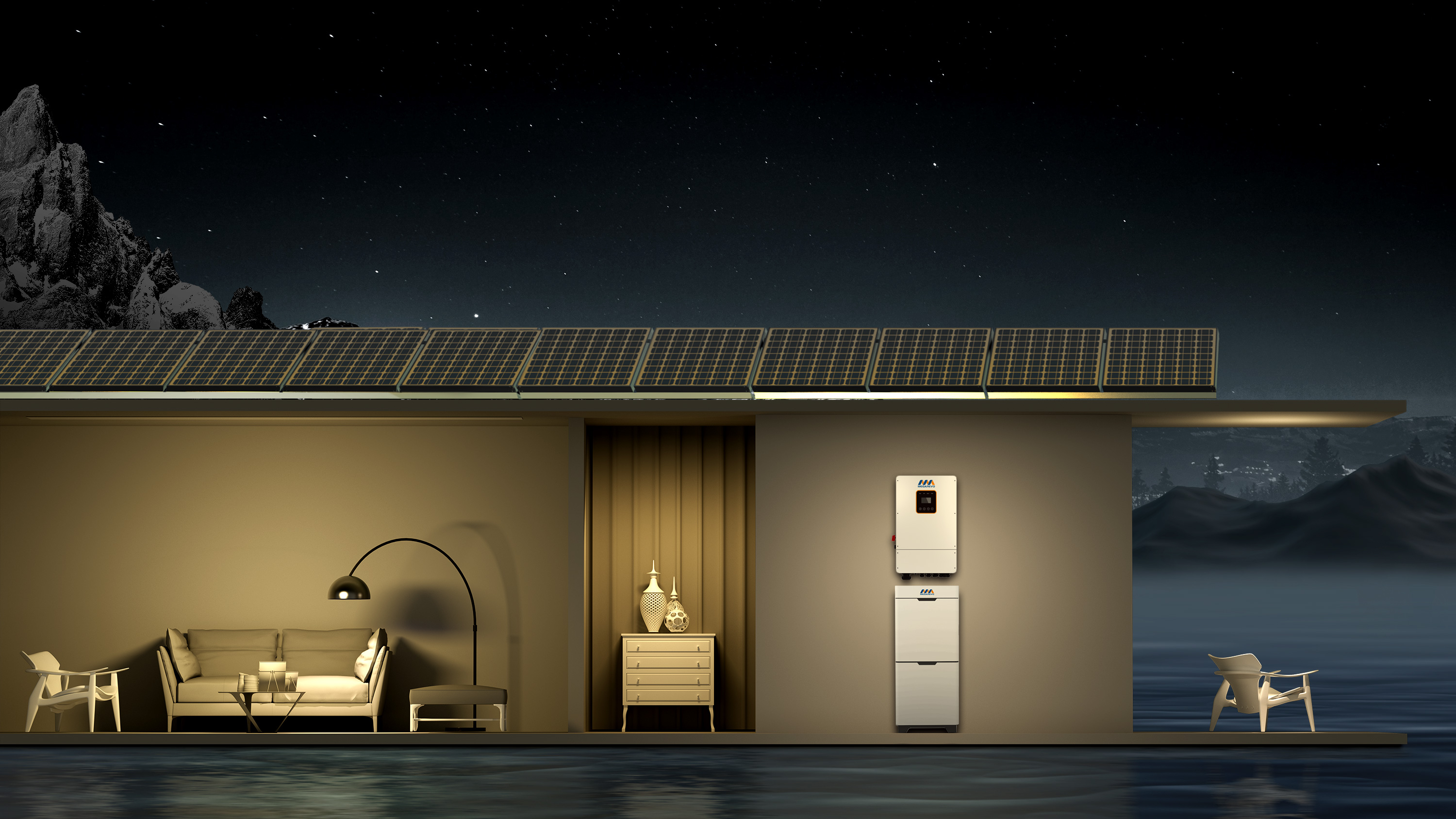 Hybrid inverter efficiency metrics